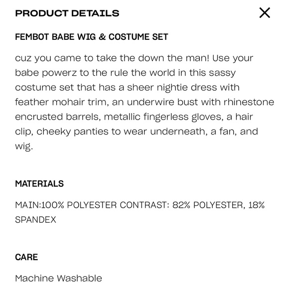 Dresses | Fembot Costume From Austin Powers | Poshmark